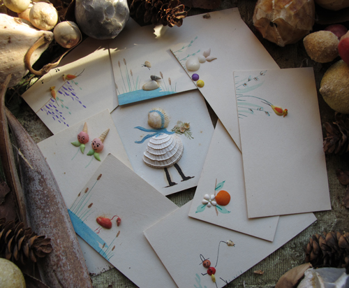 Treasures: shell cards | SALLEY MAVOR