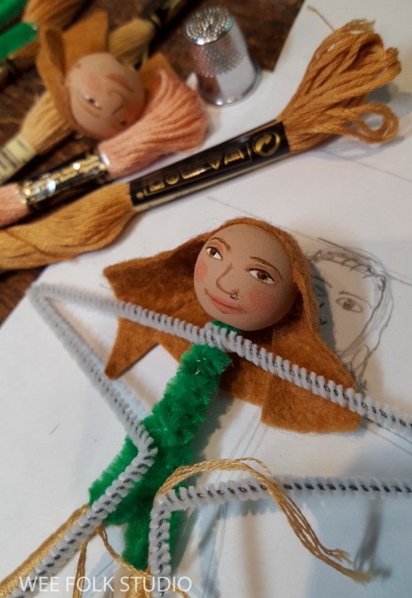 Sam and Louisa’s wedding dolls | SALLEY MAVOR