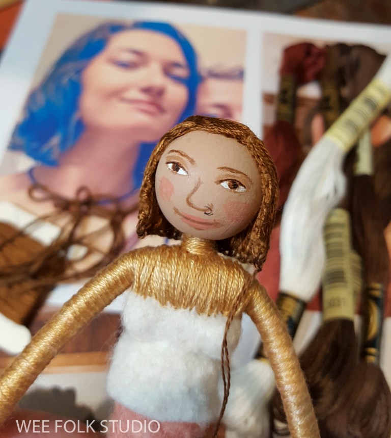 Sam and Louisa’s wedding dolls | SALLEY MAVOR