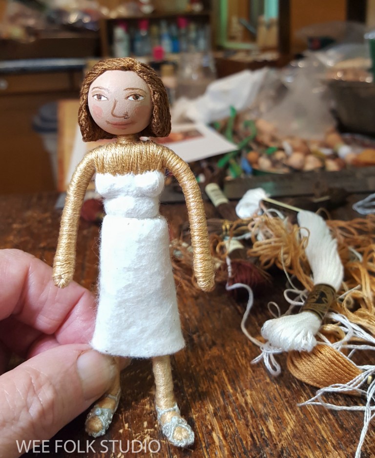 Sam and Louisa’s wedding dolls | SALLEY MAVOR