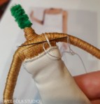 Sam and Louisa’s wedding dolls | SALLEY MAVOR